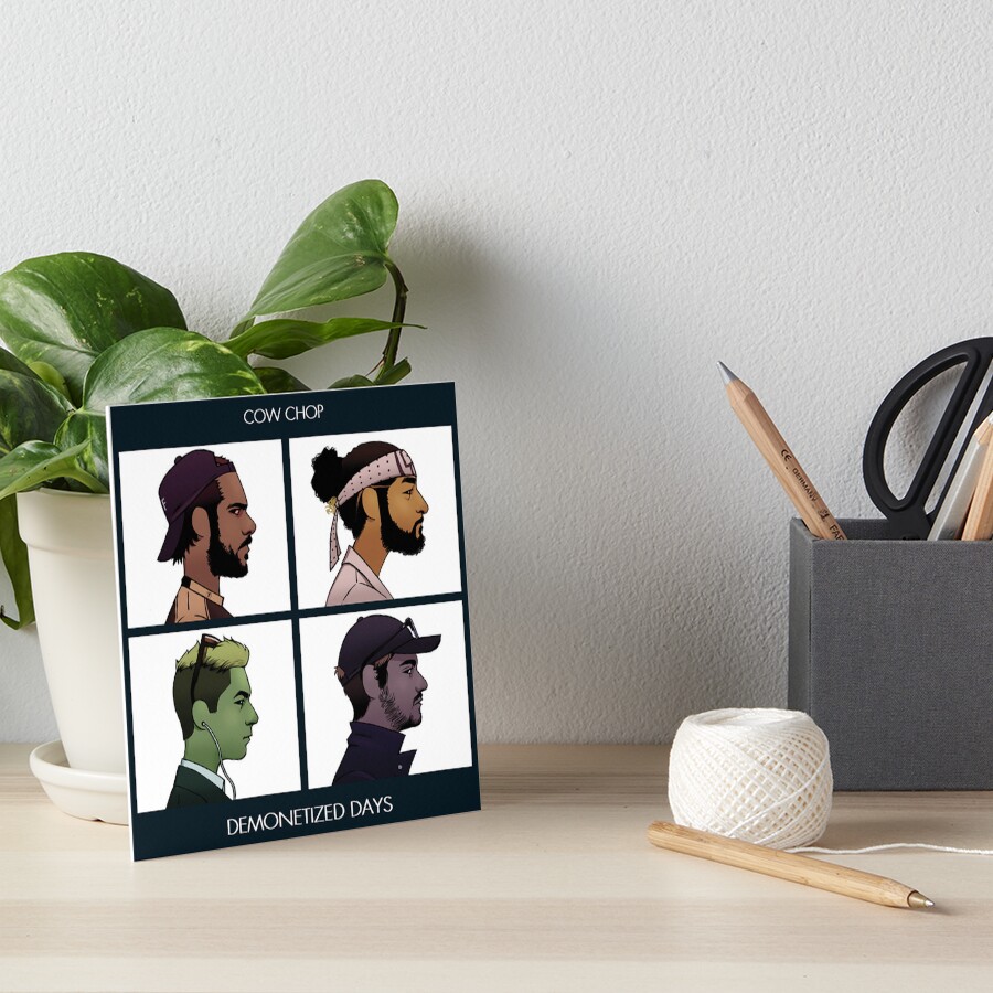 "Cow Chop - Demonetized Days" Sticker for Sale by Autumnmoses | Redbubble