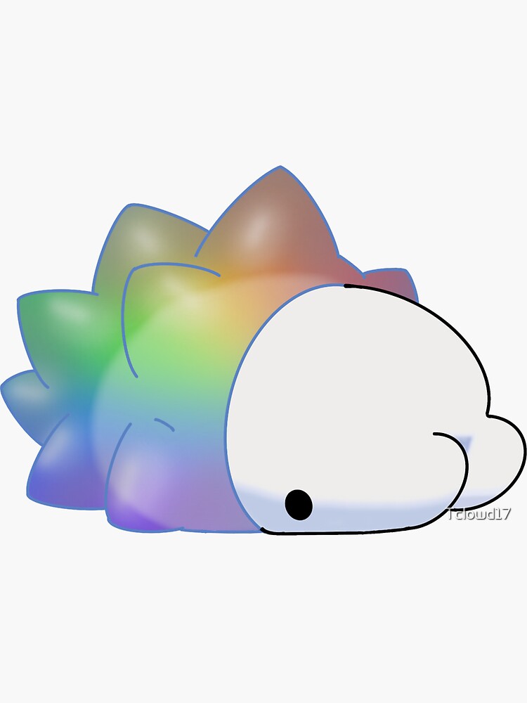 "Rainbow Snom" Sticker for Sale by Tclowd17 | Redbubble