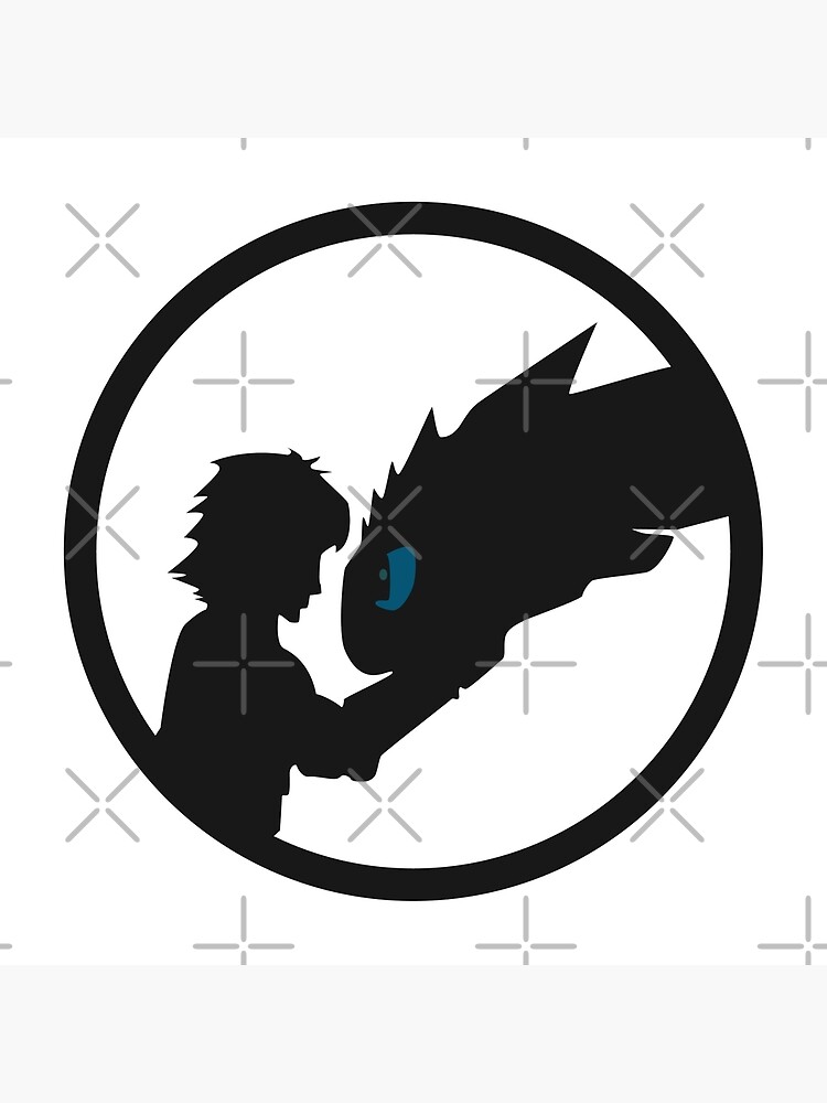 "toothless and hiccup how to train your dragon" Art Print for Sale by ...