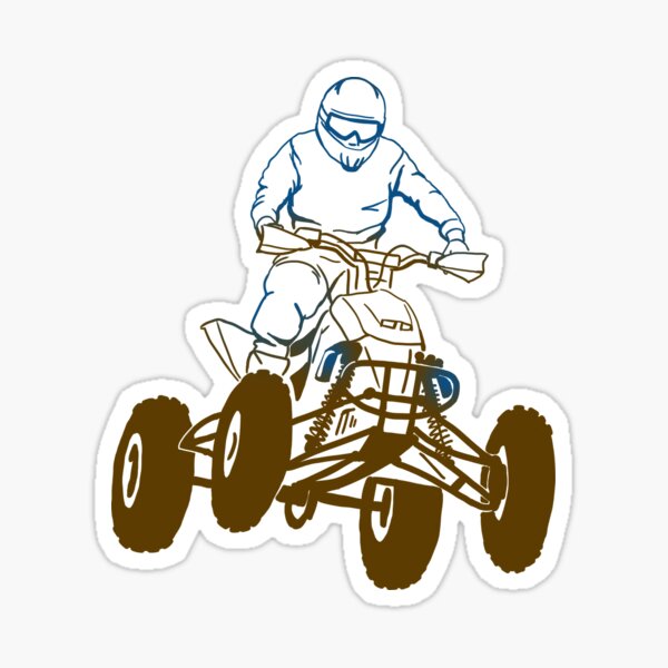 Four Wheeler Stickers | Redbubble