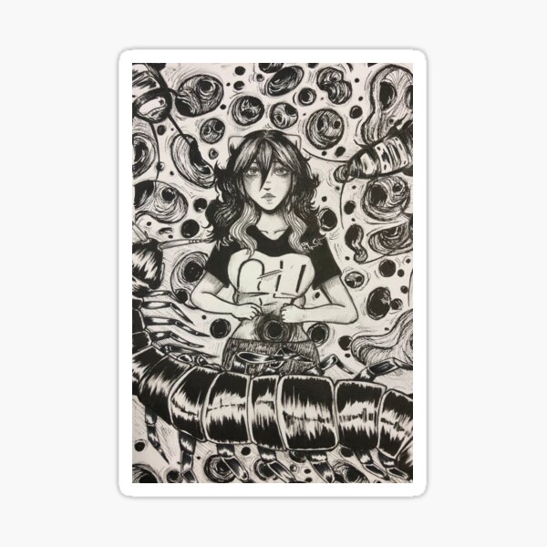 Heebie Jeebies Sticker For Sale By Carnicapyart Redbubble