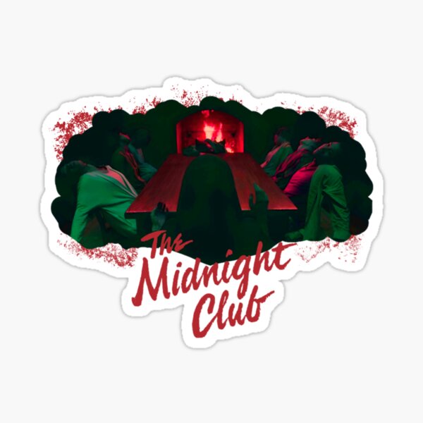 "The Midnight Club " Sticker for Sale by litixn12 | Redbubble