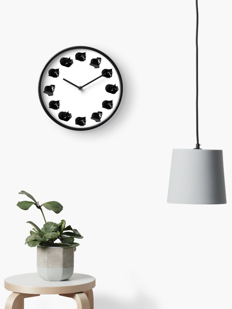 "Maxwell Clock" Clock for Sale by CCCDesign | Redbubble