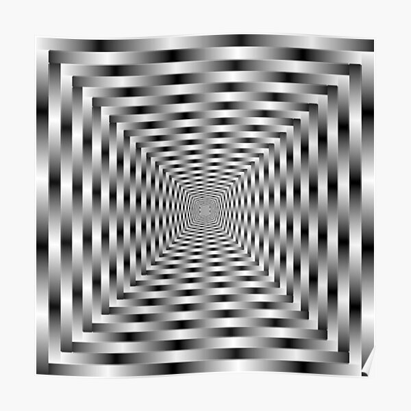 Perception Illusion Posters | Redbubble