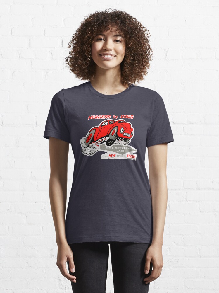 "Headers By Doug" T-shirt for Sale by TheScrambler | Redbubble ...