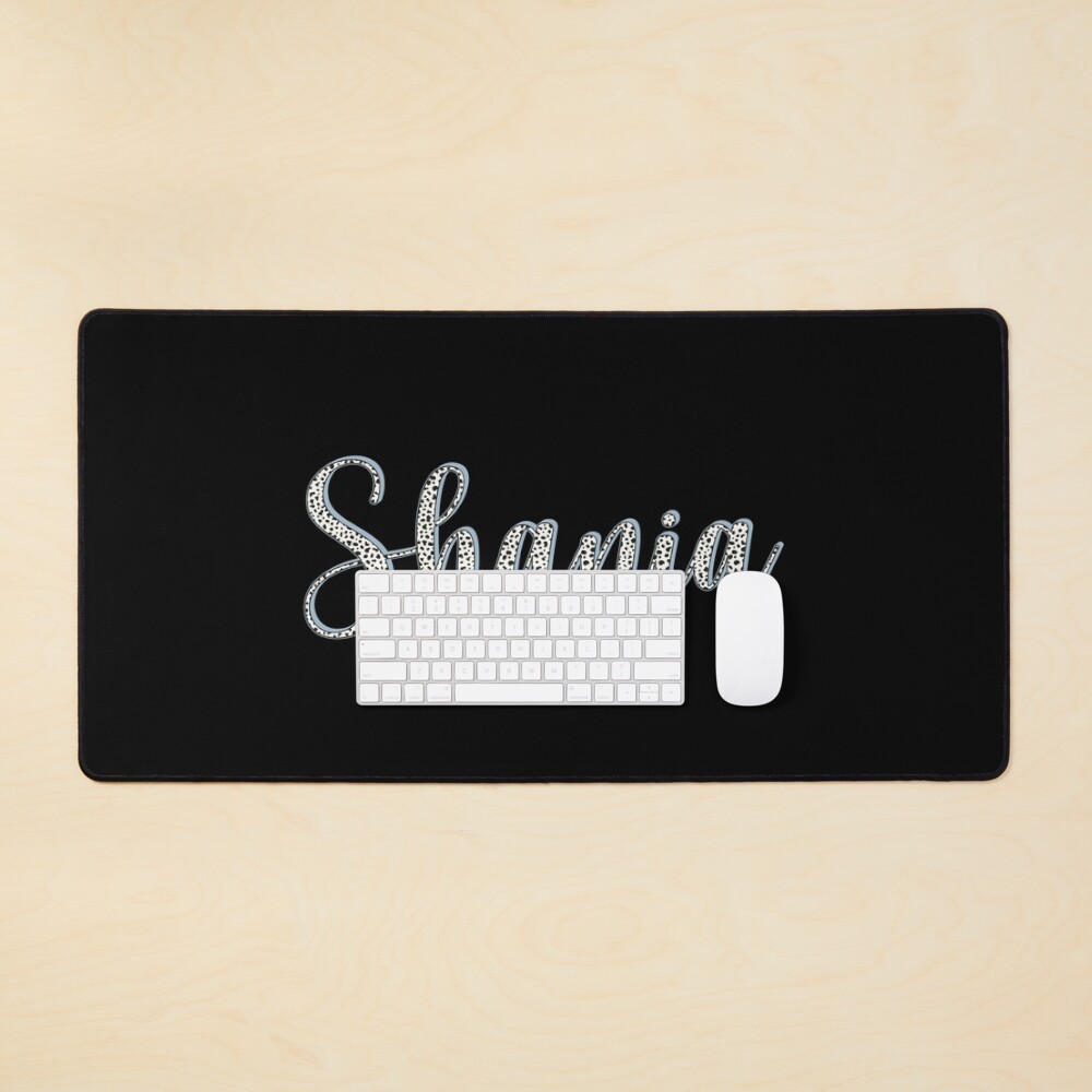 "Shania name, Dalmatian pattern Shania first name" Sticker for Sale by ...