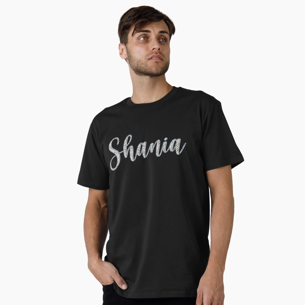 "Shania name, Dalmatian pattern Shania first name" Sticker for Sale by ...