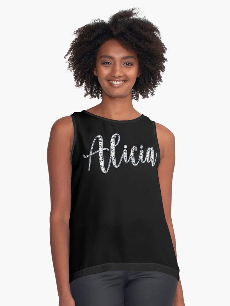 "Alicia name, Dalmatian pattern Alicia first name" Sticker for Sale by ...