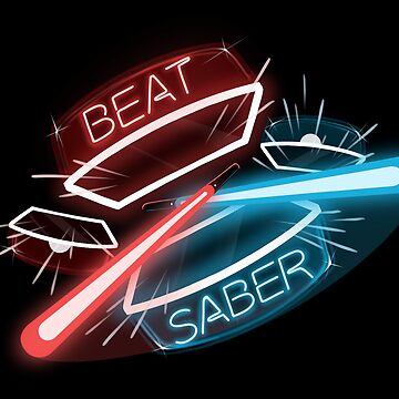 "Beat Saber Block Slice Design" Sticker for Sale by 4889276874 | Redbubble