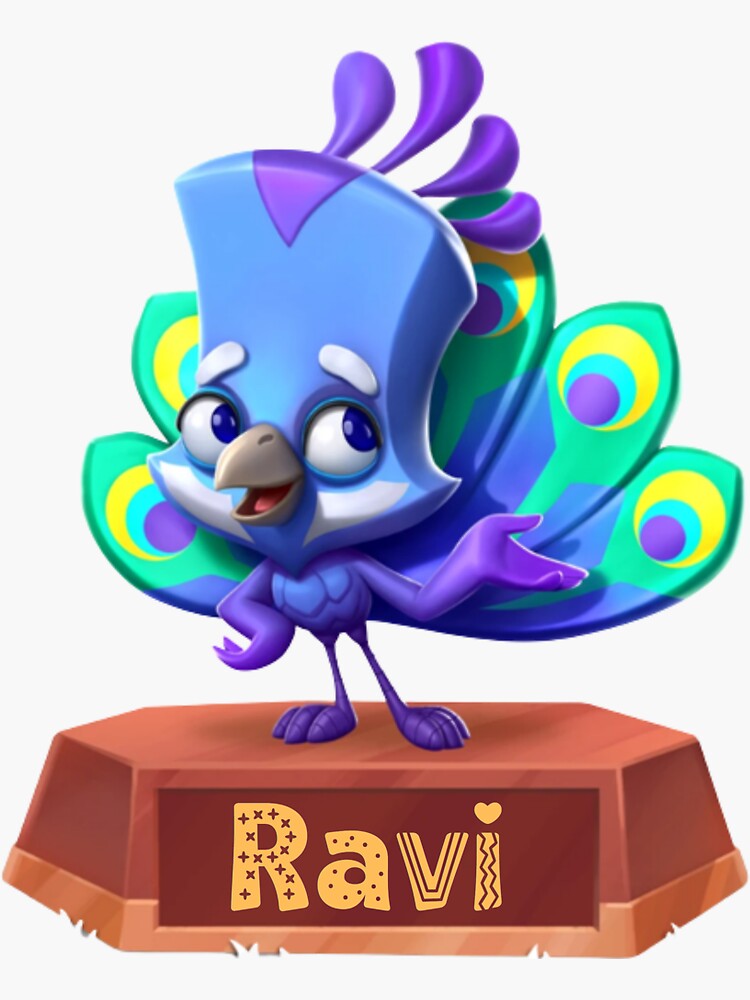 "Ravi Zooba battle arena royale characters" Sticker for Sale by ...