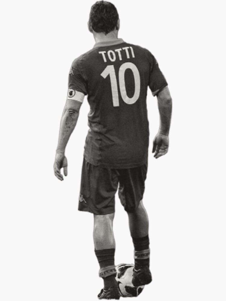 "Francesco Totti " Sticker for Sale by T-Shirt and Gadget | Redbubble