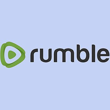 "Rumble Logo" Sticker for Sale by PoppyDani | Redbubble