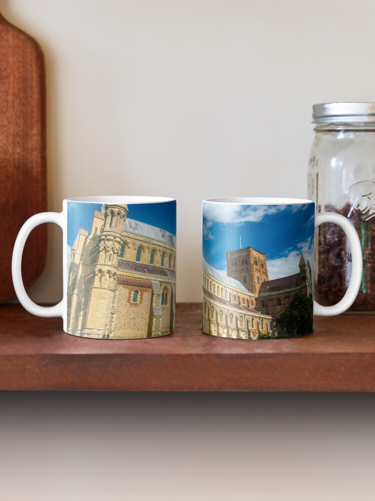 "The Cathedral in Saint Albans" Coffee Mug for Sale by Brian Shaw ...