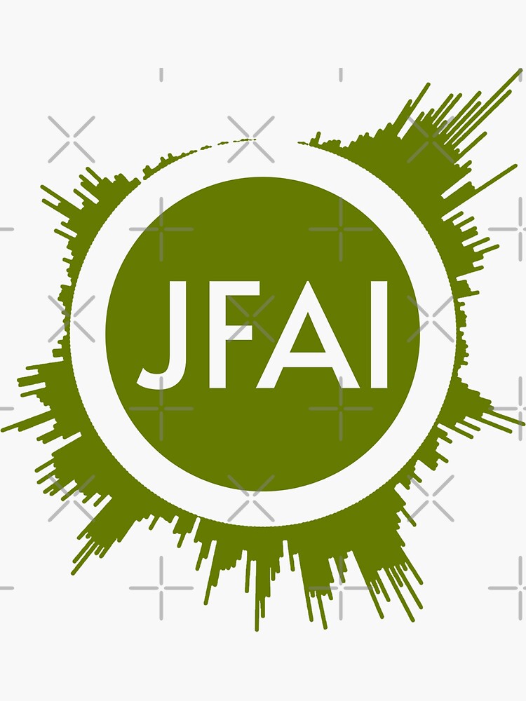 "JFAI Sound wave: Deep Green" Sticker for Sale by jfaipod | Redbubble