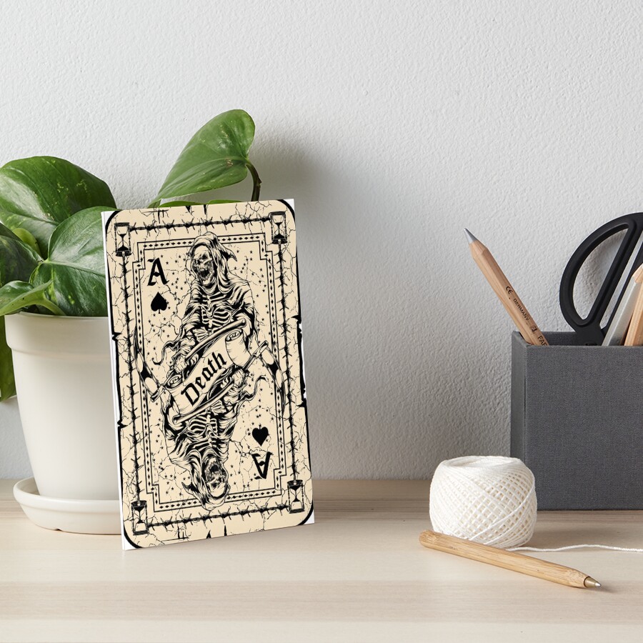 "Grim Reaper" Art Board Print by Taz-Clothing | Redbubble