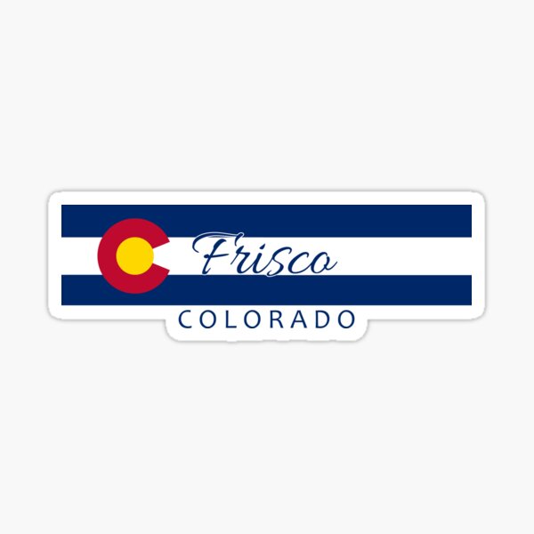 Frisco Colorado Stickers | Redbubble