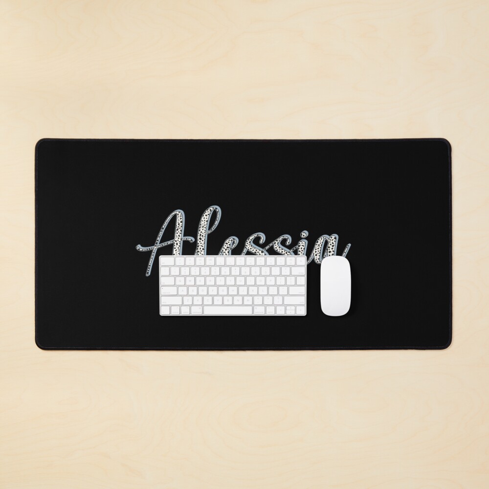 "Alessia name, Dalmatian pattern Alessia first name" Sticker for Sale ...
