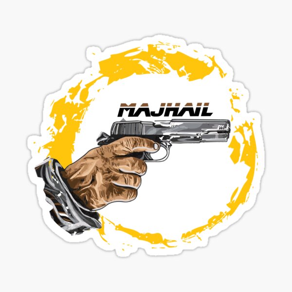 "Majha" Sticker for Sale by guri386 | Redbubble