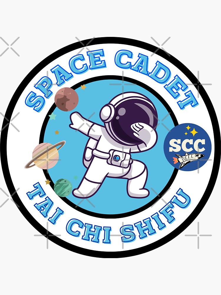 "Space Cadet - Tai Chi Shifu" Sticker for Sale by MPC-Mince-Pies ...