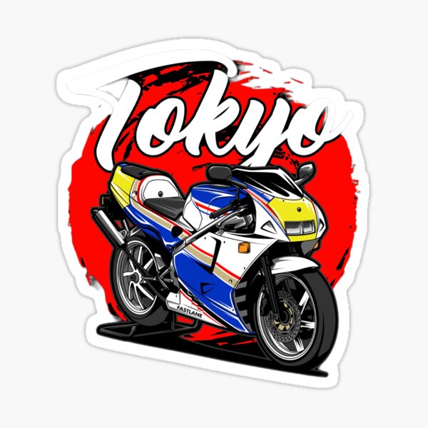"Honda NSR Two Stroke" Sticker for Sale by FastlaneID | Redbubble