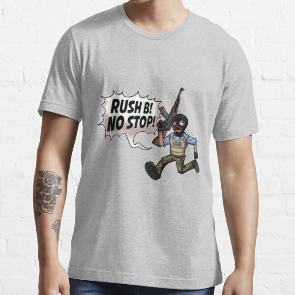 "CS:GO, Rush b no stop" T-shirt for Sale by cemolamli | Redbubble ...