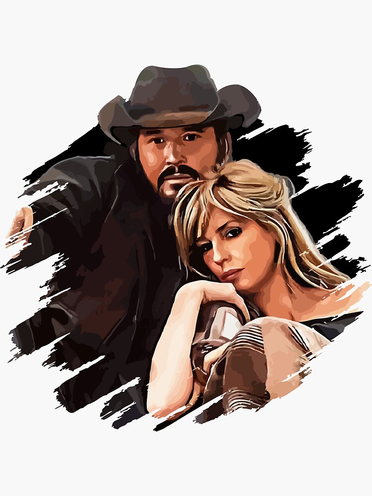 "Beth And Rip" Sticker for Sale by FastStickers | Redbubble