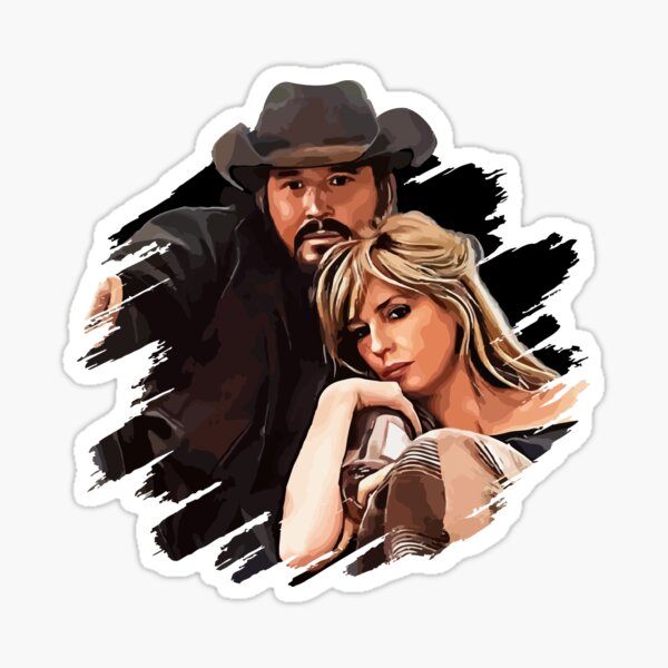 "Beth And Rip" Sticker for Sale by FastStickers | Redbubble