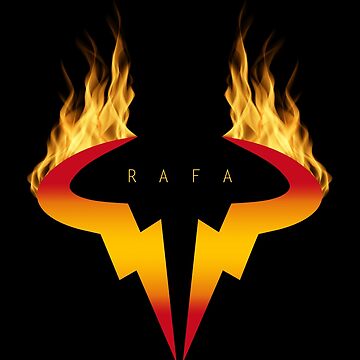 "Rafael Nadal logo" Sticker for Sale by mDodic | Redbubble