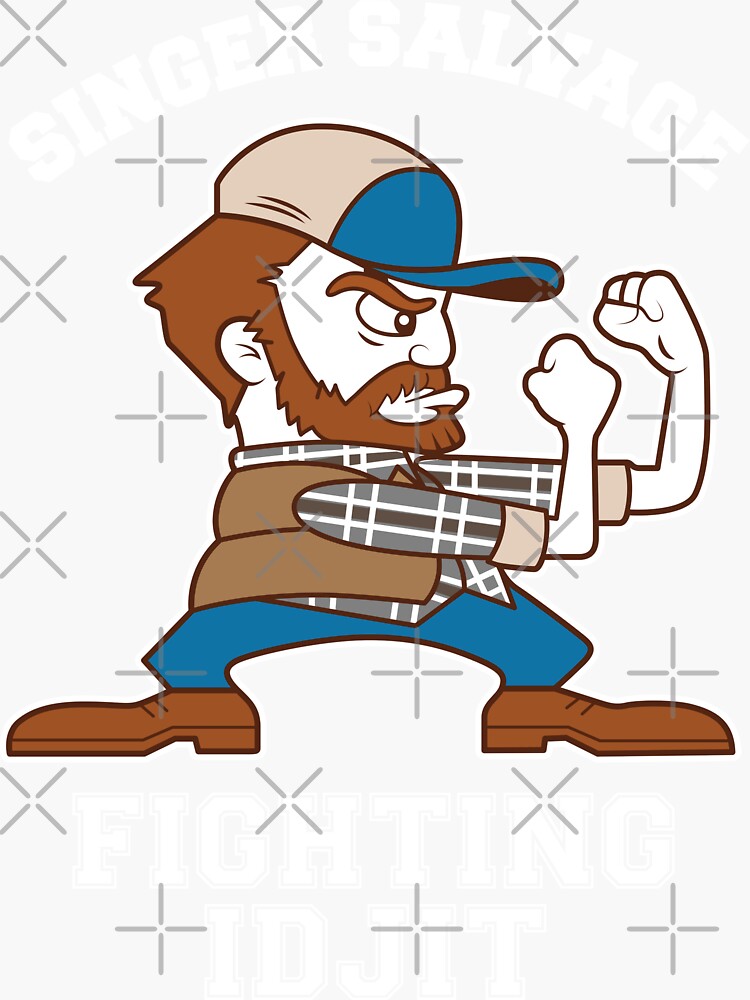 "Supernatural Bobby Singer idjit" Sticker for Sale by LeNew | Redbubble