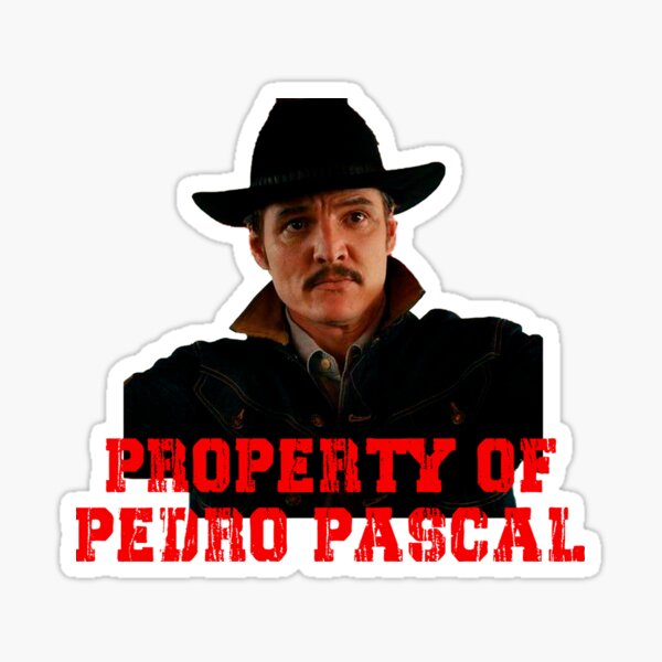 "Pedro Pascal" Sticker for Sale by RougeMachtig | Redbubble