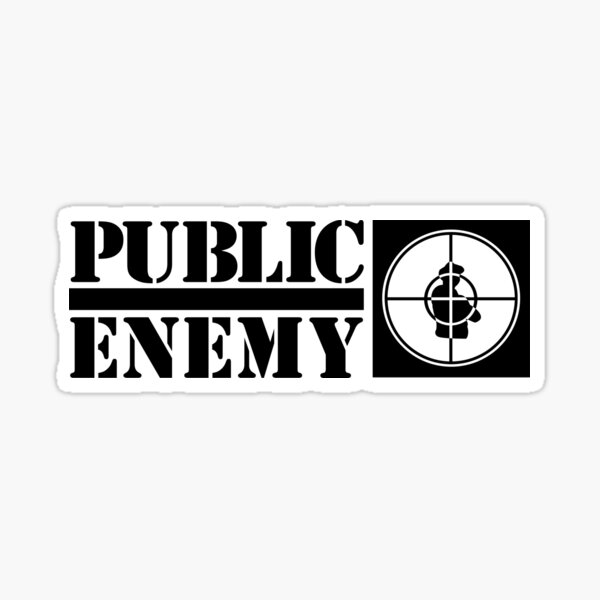 Public Enemy Stickers | Redbubble