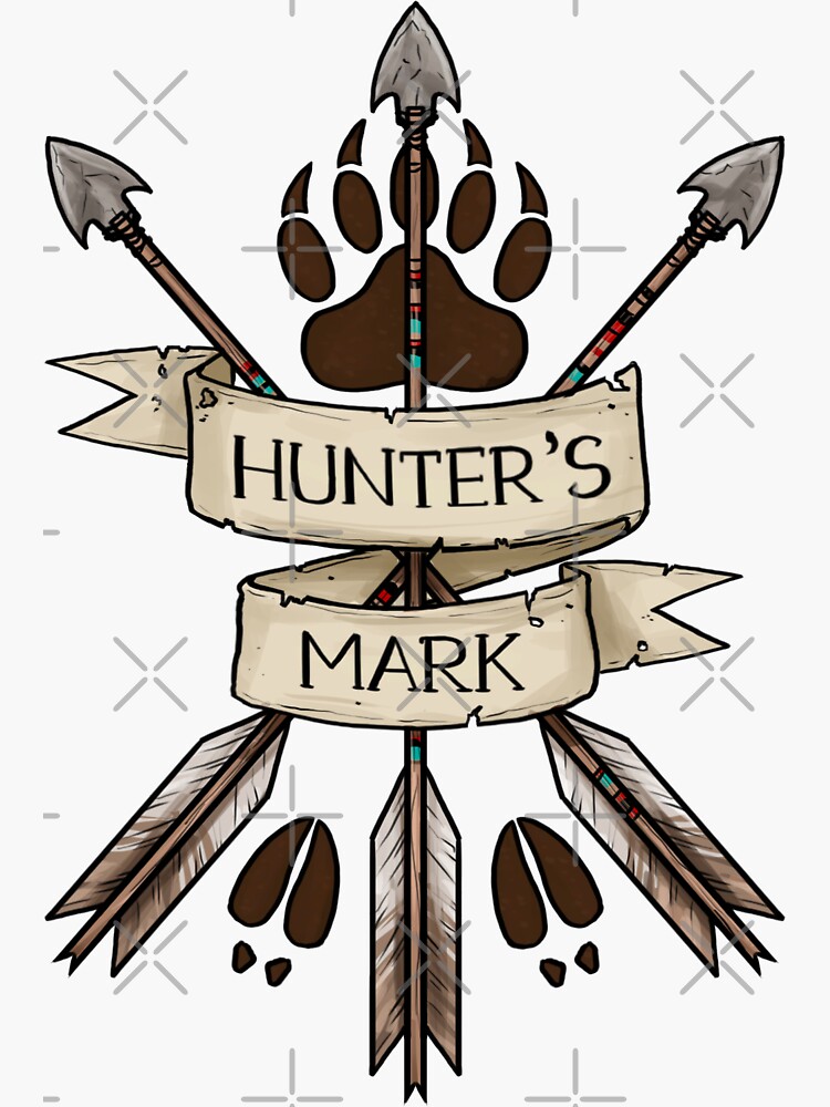 "Ranger - Hunter's Mark" Sticker for Sale by sheppard56 | Redbubble