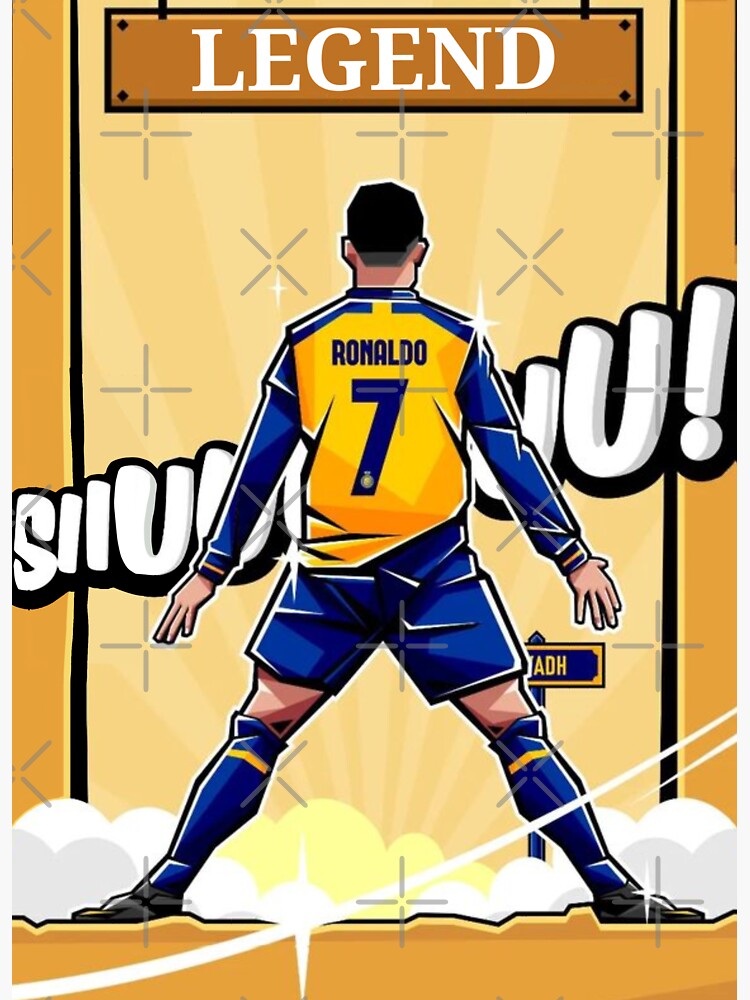 "Cristiano Ronaldo" Sticker by Flashroom | Redbubble