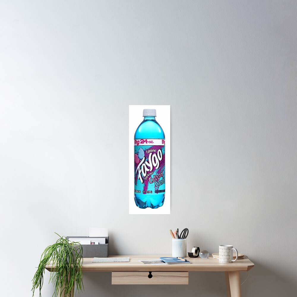 "Cotton Candy Faygo" Poster for Sale by kevgib | Redbubble