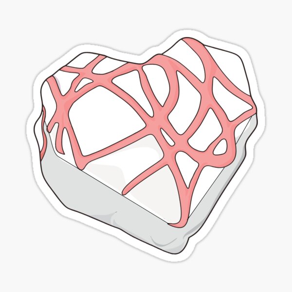 "Valentine's Sticker Heart Shaped Cakes Little Debbie Sticker ...