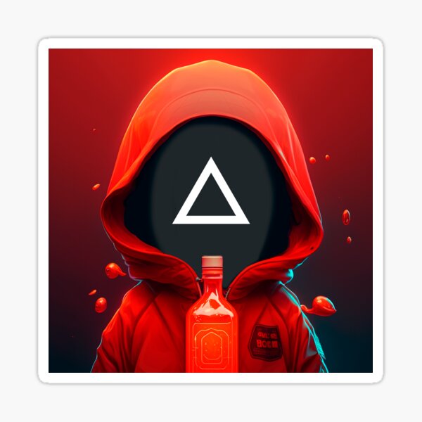 "Soldier squid game" Sticker for Sale by timegraf | Redbubble