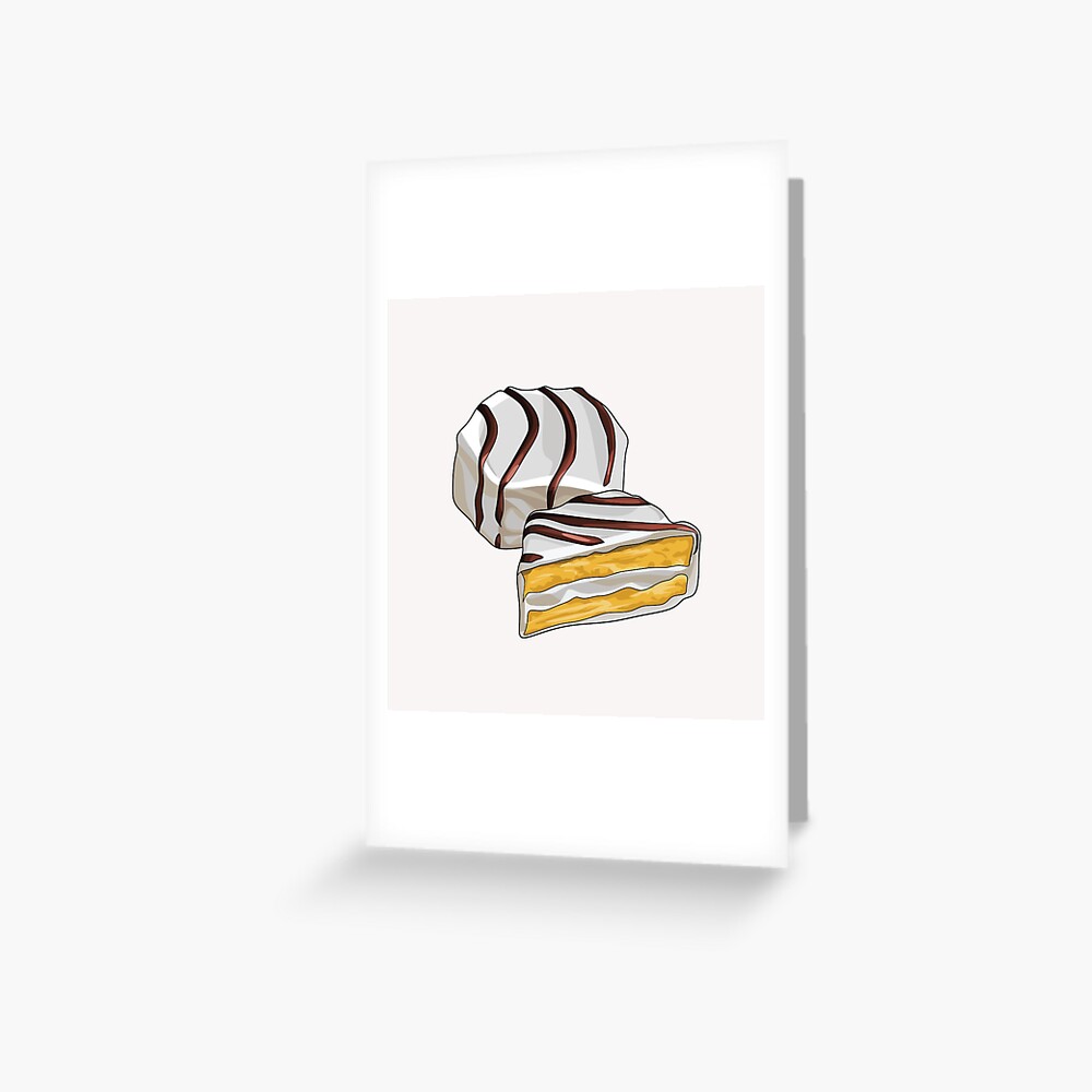 "Zebra Cakes Stickers | Little Debbie Snack Cakes | Foodie Gift ...