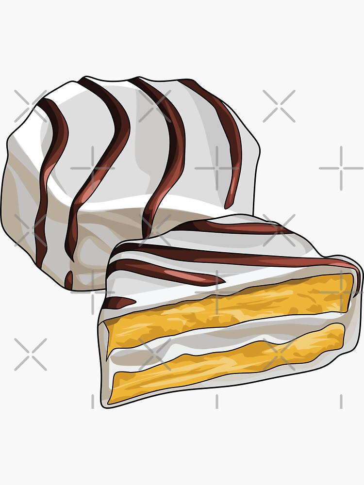 "Zebra Cakes Stickers | Little Debbie Snack Cakes | Foodie Gift ...
