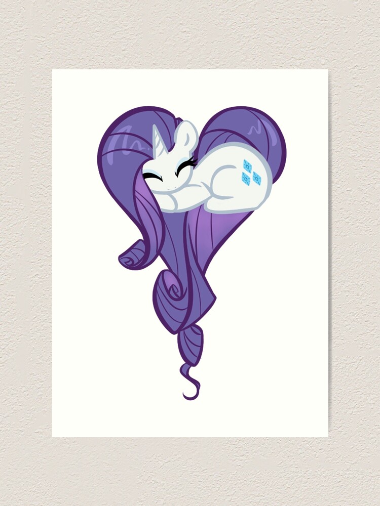 "Heart Of Rarity" Art Print for Sale by BambooDog | Redbubble