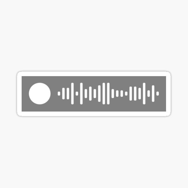 "I Wanna Be Yours by Arctic Monkeys | spotify scan code" Sticker for ...