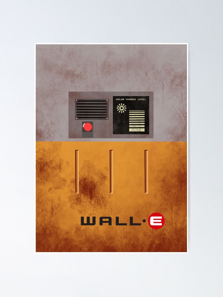 "WALL-E Front" Poster for Sale by Lyndsedoodle | Redbubble