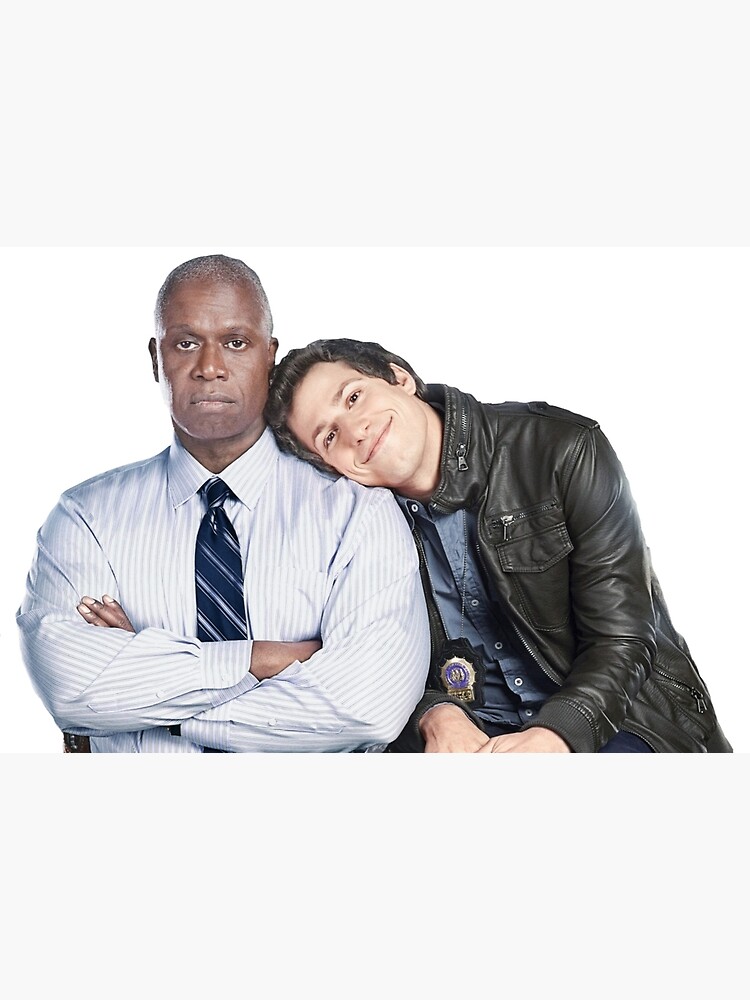 "Jake and Captain Holt" Art Print by laurentrossman | Redbubble