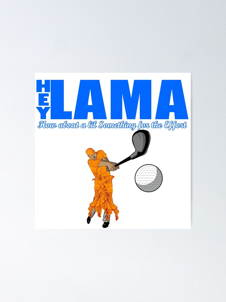 "Hey Lama" Poster by JTK667 | Redbubble