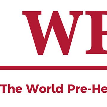 "WPC Text Logo" Sticker for Sale by HUWPC | Redbubble