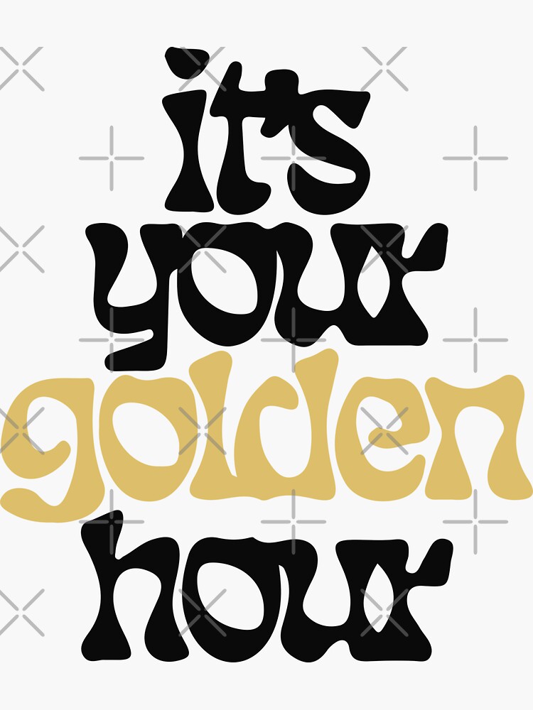 "Golden hour jvke merch - its your golden hour jvke concert - jvke show ...