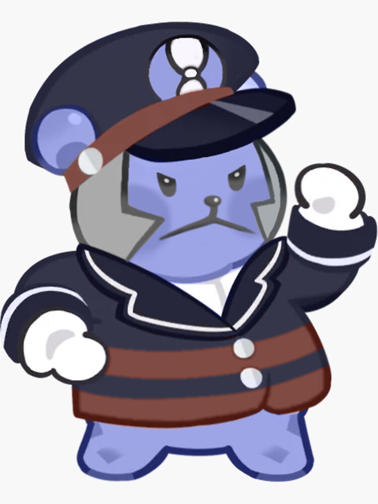 "Submas Jelly Bear Conductors- Ingo " Sticker for Sale by egb3rtn0ran ...