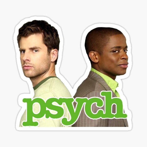 "Psych " Sticker for Sale by ZinaidaLebedeva | Redbubble
