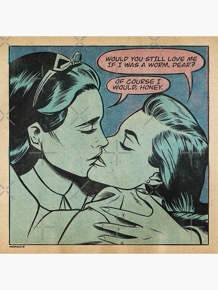 "Would you still love me if I was a worm?" Poster for Sale by Msbhaiive | Redbubble