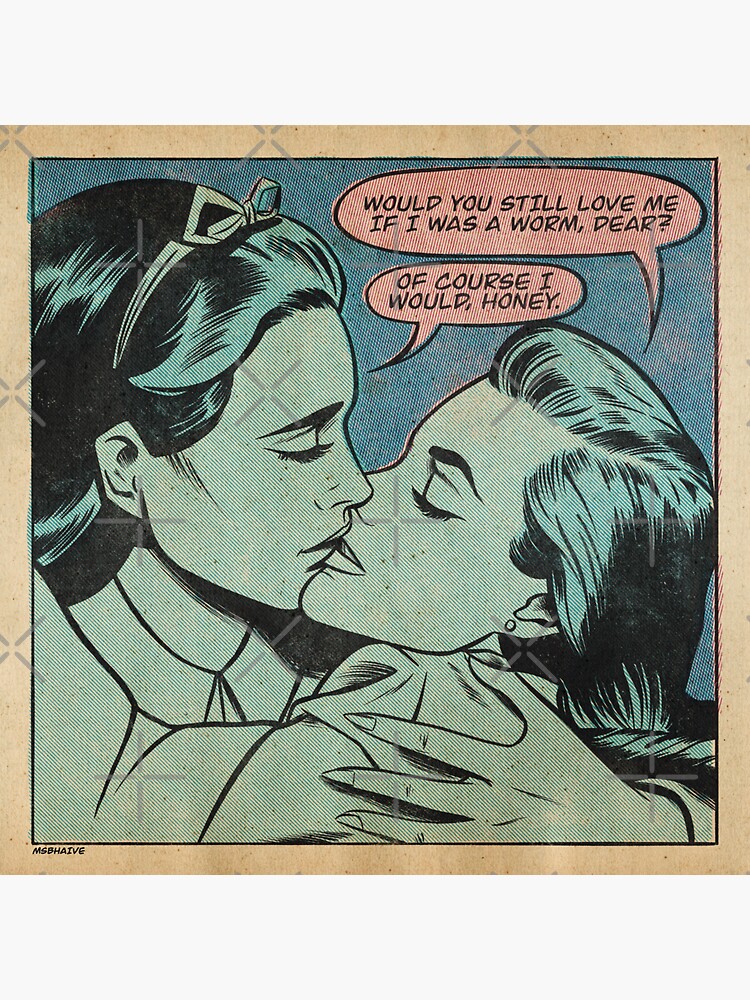 "Would you still love me if I was a worm?" Sticker for Sale by Msbhaiive | Redbubble