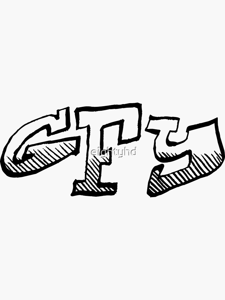 "GFY Toon" Sticker for Sale by eightyhd | Redbubble